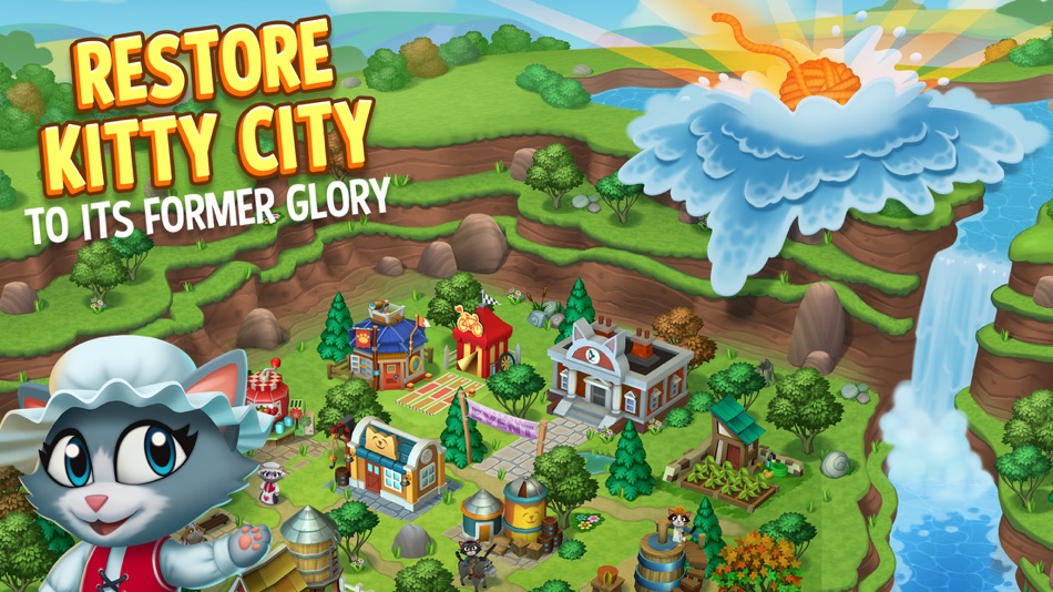 Kitty City: Harvest Valley by MindJolt - (iOS Games) — AppAgg
