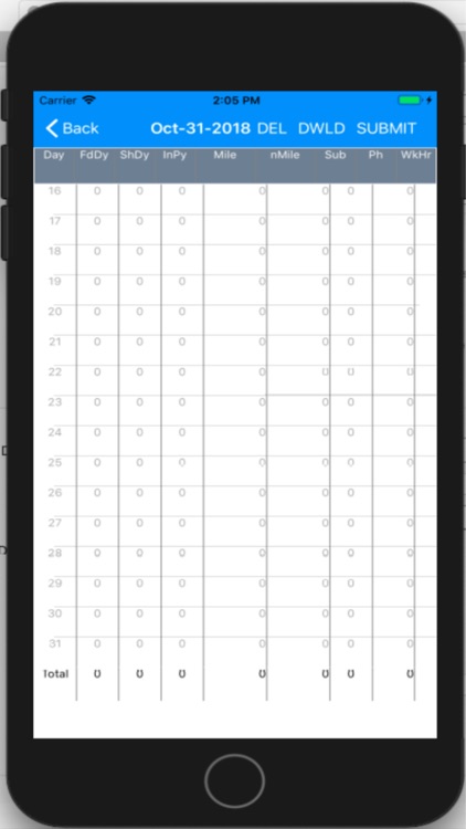 ADA Mobile Time sheet by REFORM ENERGY SERVICES CORPORATION