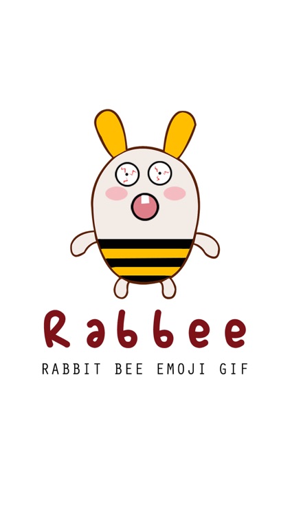 Rabbee - Rabbit Bee Emoji GIF by Ngo Hiep