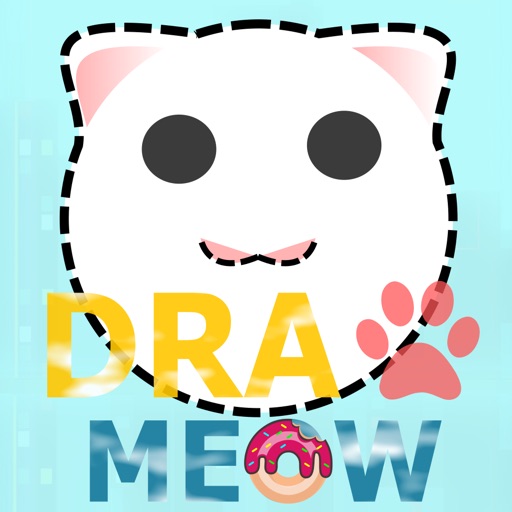 Draw Meow - line physics game by WenGuang Huang