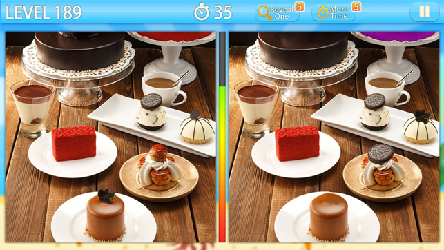 ‎Find out the differences - Delicious cake on the App Store