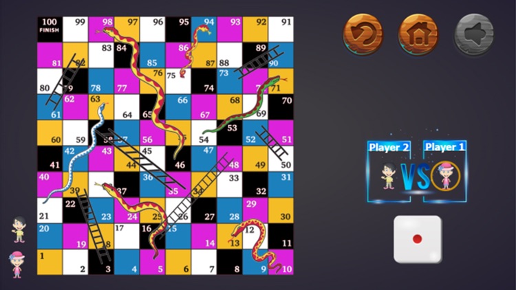 Snake and Ladder: Dice Game by Nuttapol Buadok