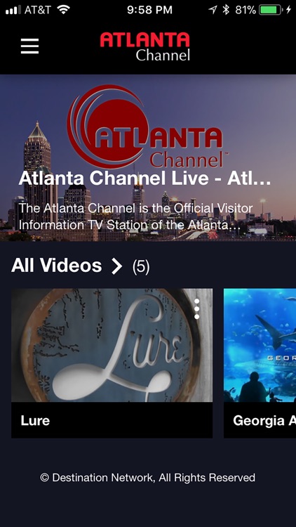 Atlanta Channel by Destination Network