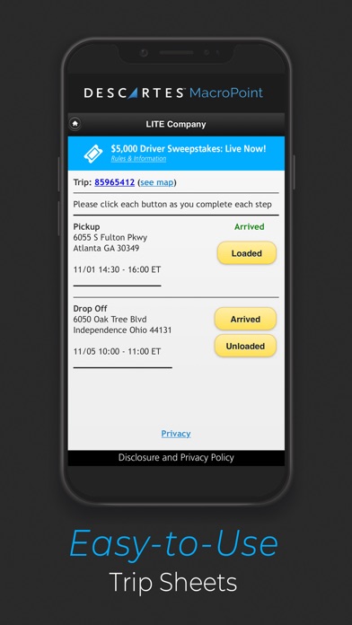 MacroPoint For Truckers - AppRecs
