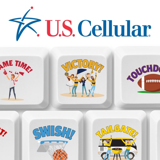 U.S. Cellular® School Spirit Keyboards by Blue Pixel Creates, LLC