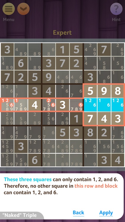 ⋆Sudoku by Brainium Studios LLC