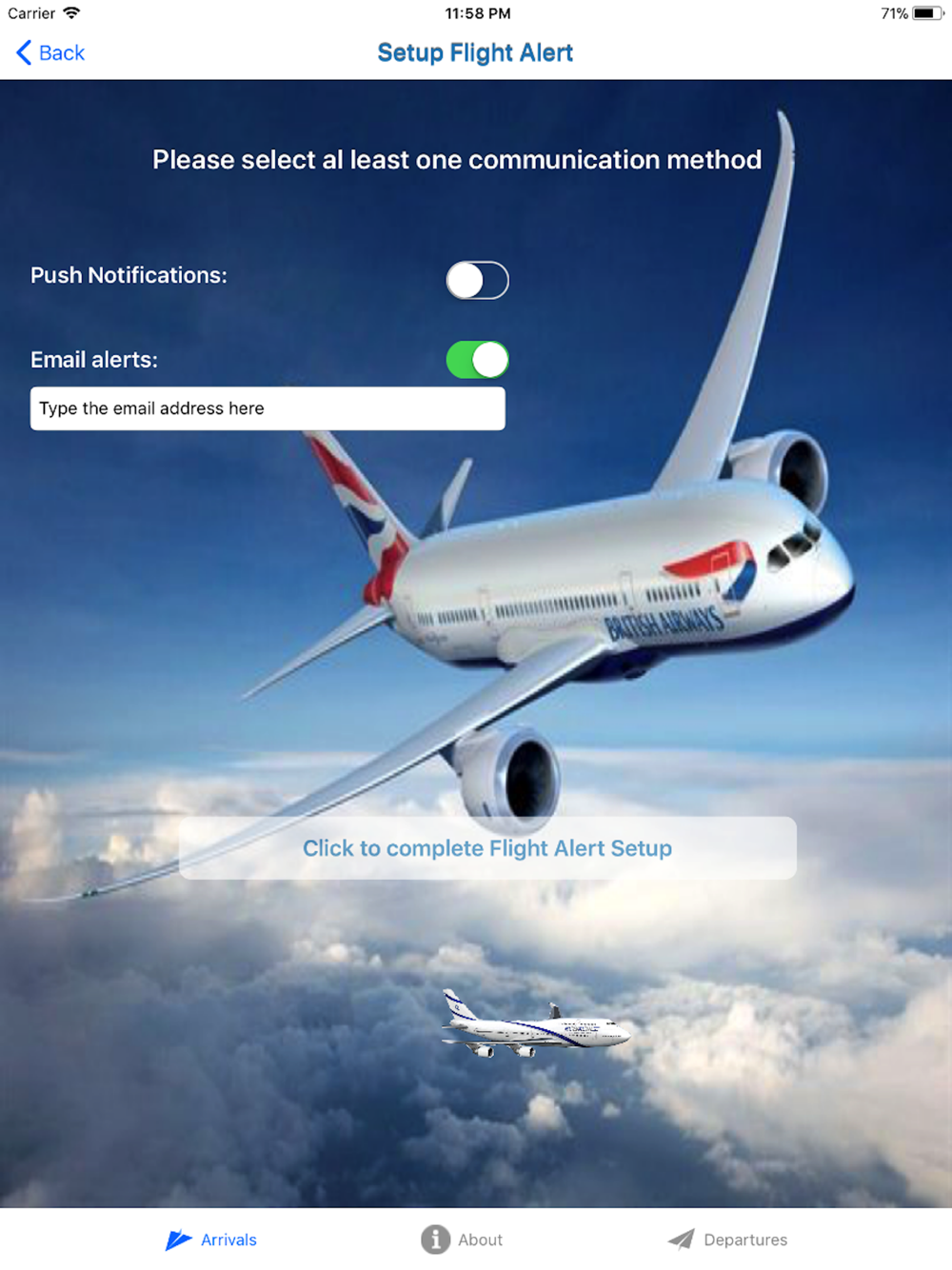 Heathrow Flight Status Alerts Free Download App for iPhone - STEPrimo.com