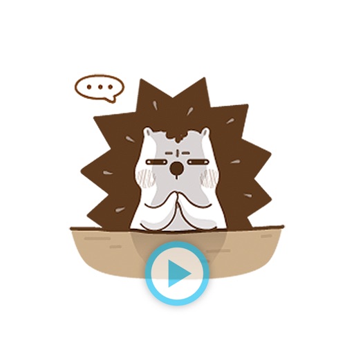 Talking Hedgehog - Animated Stickers by Hiep Nguyen Van