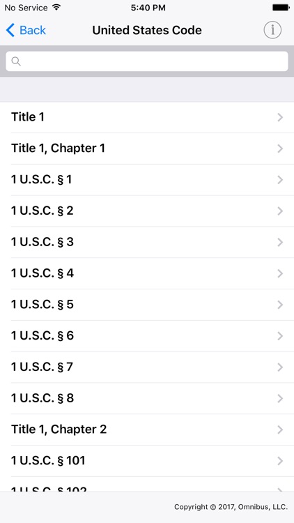 Omnibus U.S. Code by Omnibus, LLC