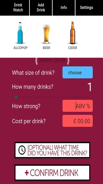Drink Watch Unit Checker by Henry Mccrory