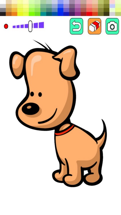 Dog Magic Coloring for kids Version by Manus Chamchan