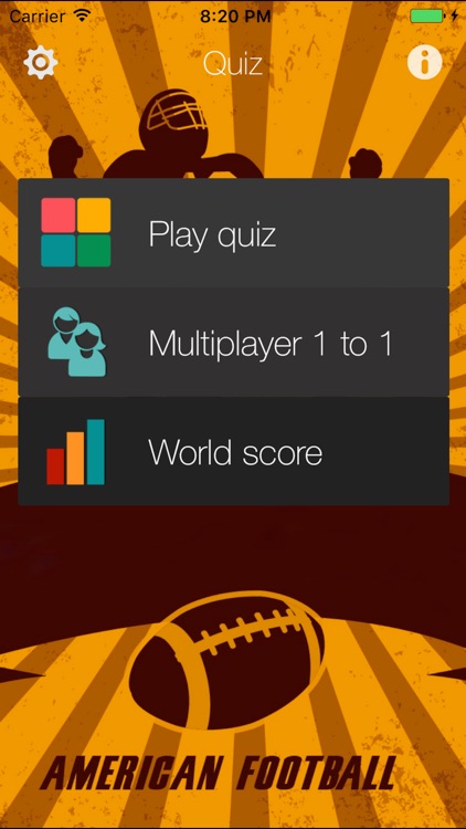 The Big Game Quiz App for NFL American Football by Manuela Puder