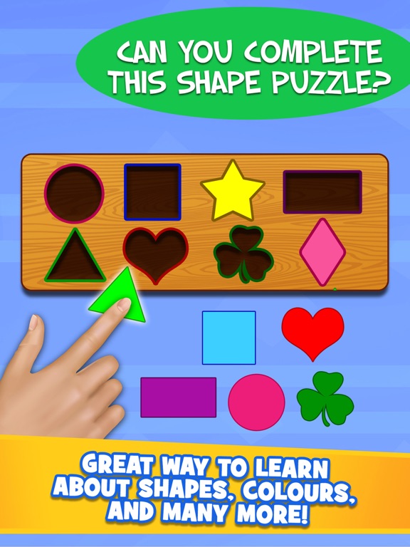 Kids ABC Shapes Toddler Learning Games Free - AppRecs