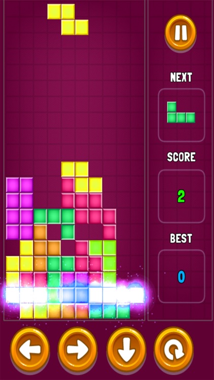 Classic Brick - Tetro Game Quadris Legend by Duyen Le Thi