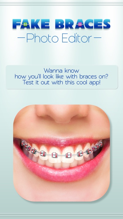 Fake Braces Face Photo Editor by Ana Kitanovic
