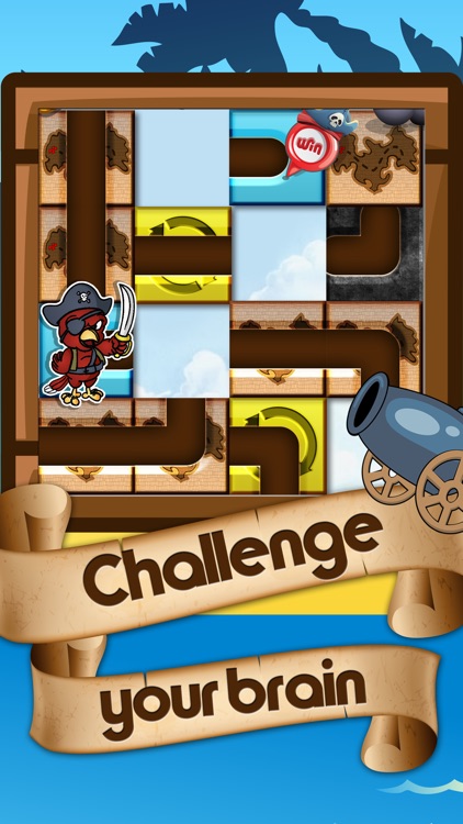 The Pipe to Connect Pirate Rolling Game by Panupong Khamnertnon