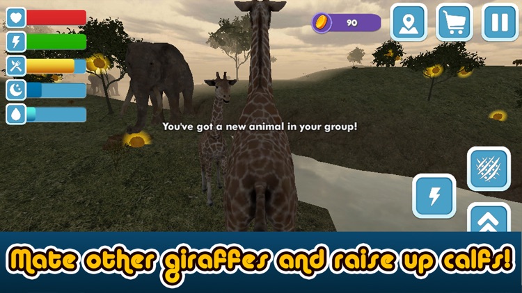 Wild Giraffe Survival Simulator 3D by Games Banner Network