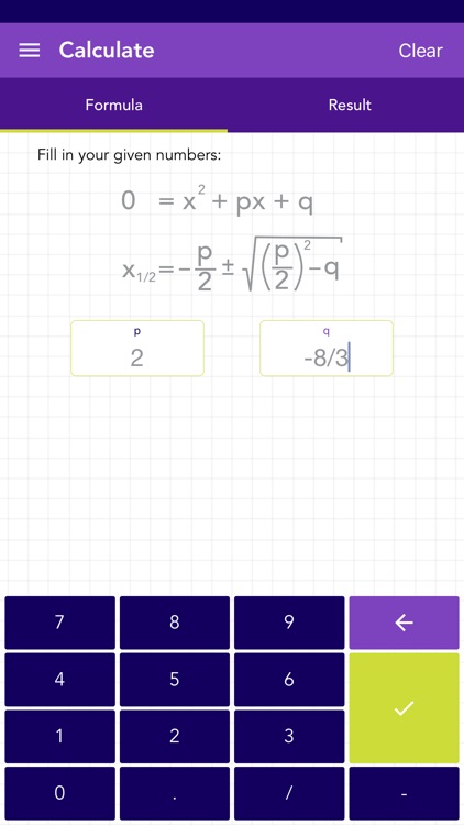 Quadratic Formula PQ by Flooki
