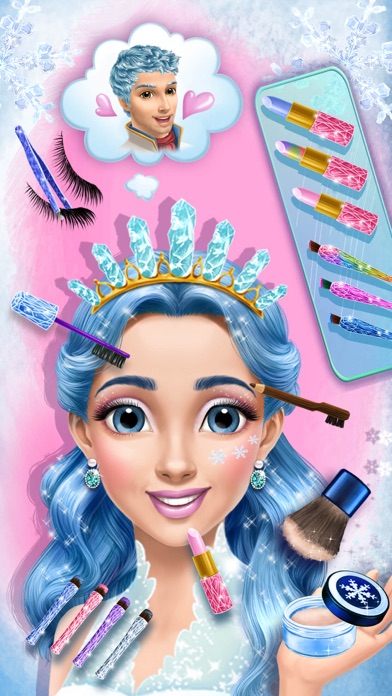 Princess Gloria Ice Salon - Frozen Beauty Makeover - AppRecs