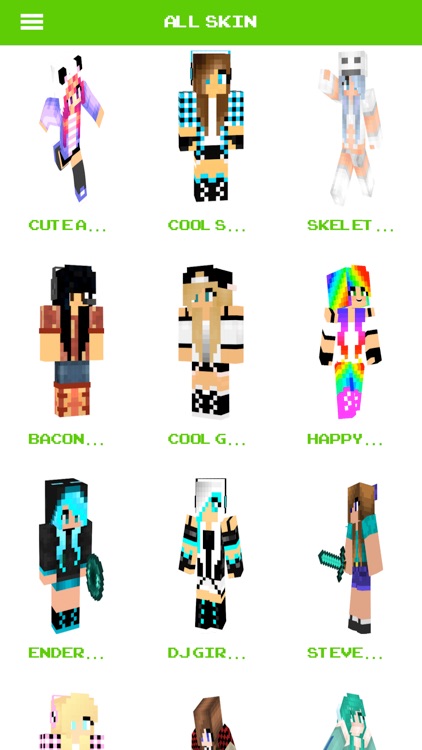 Girl Skin For Minecraft PE - 2017 by Van Manh Nguyen