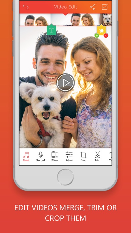 Editonizer:- Video Editor for Music,Text & Filters by SKY7