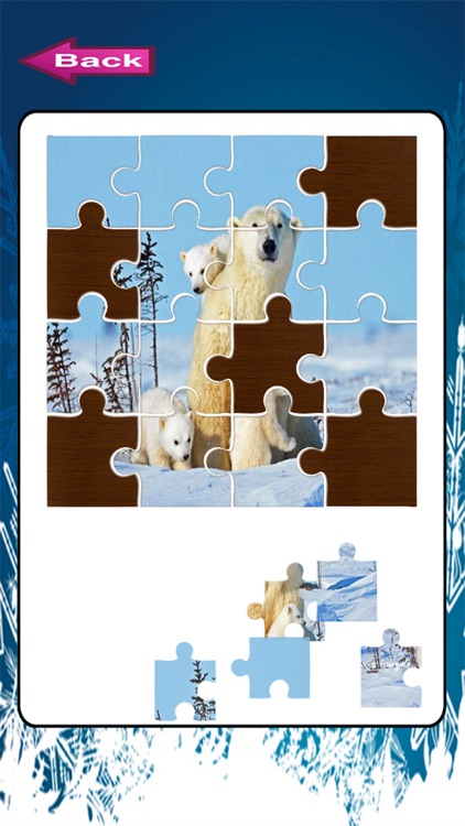 Jigsaw Puzzles Polar Bears by Saktawee Khankhiao
