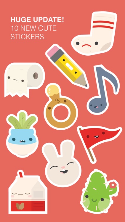 Cute Stuff Sticker Pack One by Tony Rab