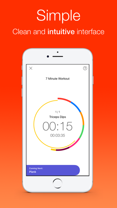 「Intervals Timer - For Pro HIIT & Tabata Training」 - iPhoneアプリ | APPLION