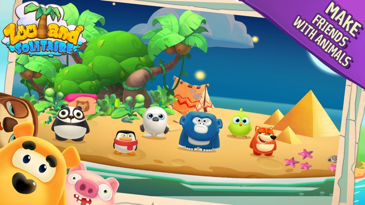 Zooland Solitaire - Social Card & Pet Game by Tongzou Nee