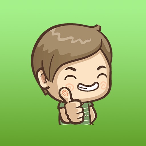 Animated Ken Handsome Stickers by Le Huy Toan