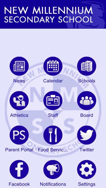 New Millennium Secondary School by Custom School Apps