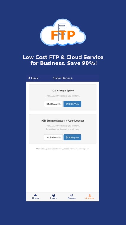 DriveHQ Cloud FTP Server by Drive Headquarters, Inc.