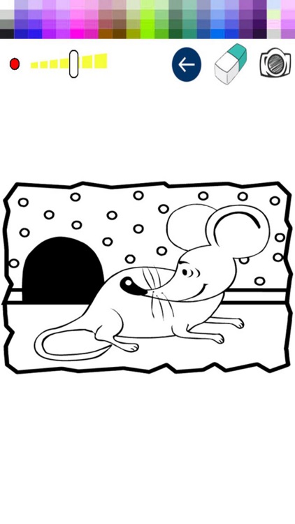 Mouse and Jerry Coloring Page Paint Games For Kids by Manus Chamchan