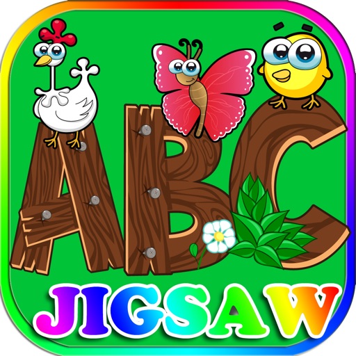 ABC alphabet jigsaw puzzle games for kids and baby by Chaipat Trong