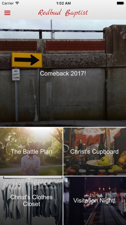 Redbud Baptist App by Rodney Oaks