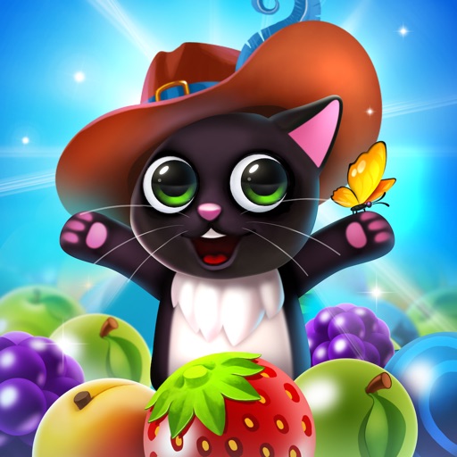 Fruity Cat Pop: bubble shooter by Dmitrii Tertitskii