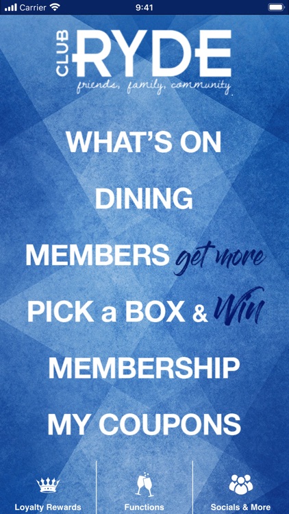 Club Ryde by RYDE EX-SERVICES MEMORIAL & COMMUNITY CLUB LIMITED