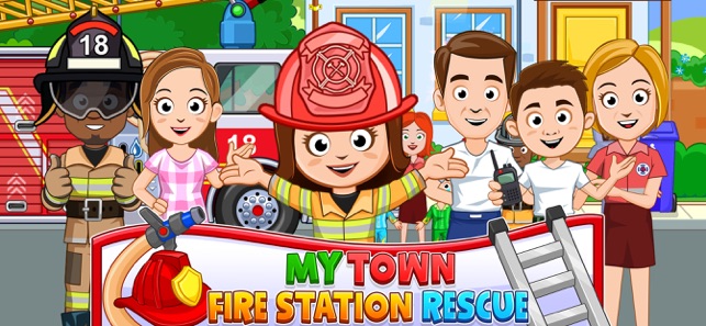 My Town : Fire station Rescue on AppGamer.com