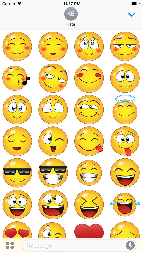 Ultimate Emoji Stickers App for iPhone - Free Download Ultimate Emoji ...