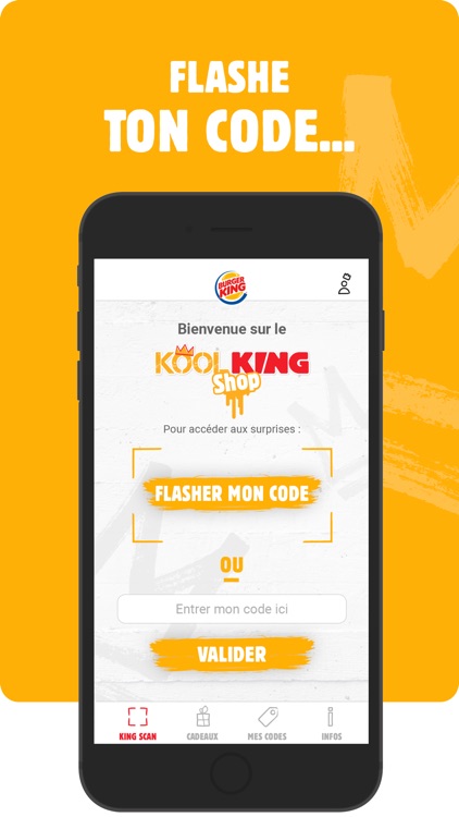 Le Kool King Shop by Burger King France