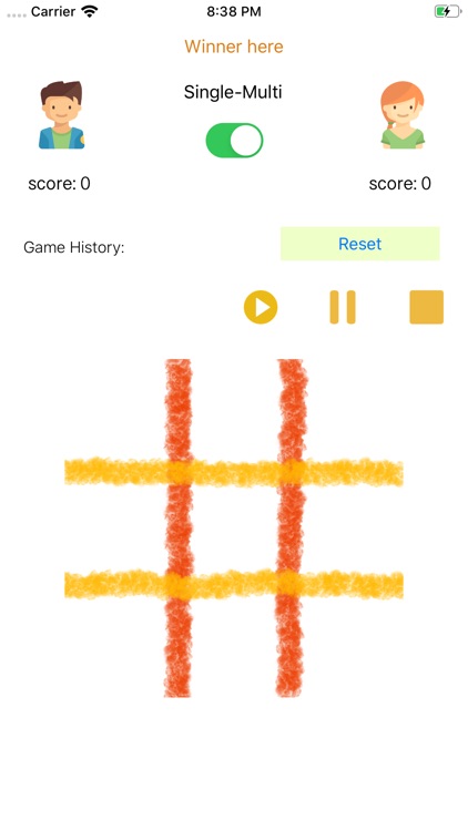 Burger Tic Tac Toe by anastasiya puzanova