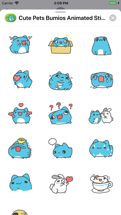 Capoo Cat Animated Sticker PC 버전: 무료 다운로드 - Windows 10,8,7 [한국어 앱]