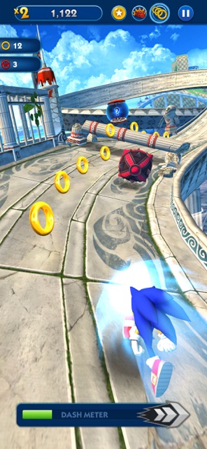 Sonic Dash on AppGamer.com