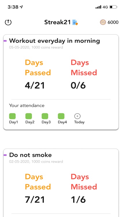 Streak21 - Habit Tracker by Akash Gupta