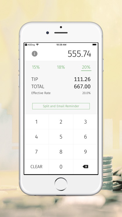 Tips Calculator-Efficient life by Weiliang Liao