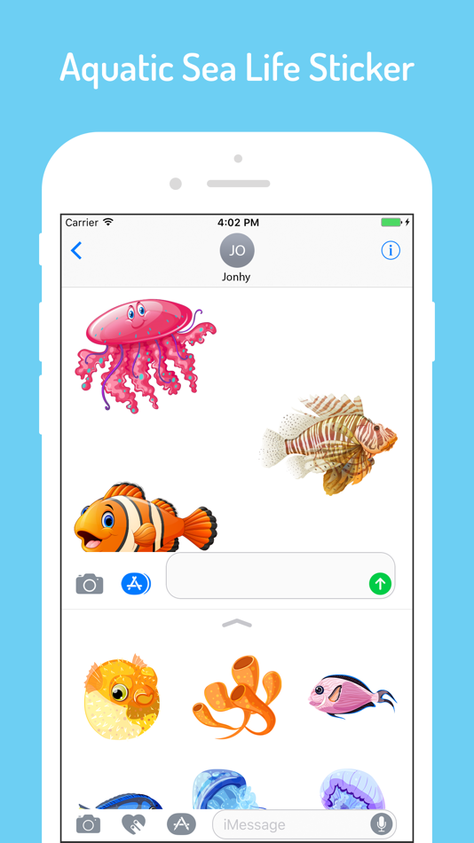 Aqua Sea Life EMojis by Jai Parkash - (iOS Apps) — AppAgg