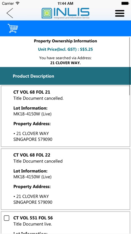 INLIS4 by Singapore Land Authority