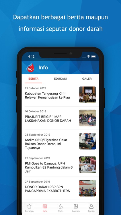 Sidoni - Aplikasi Donor Darah by Cendana Teknika Utama