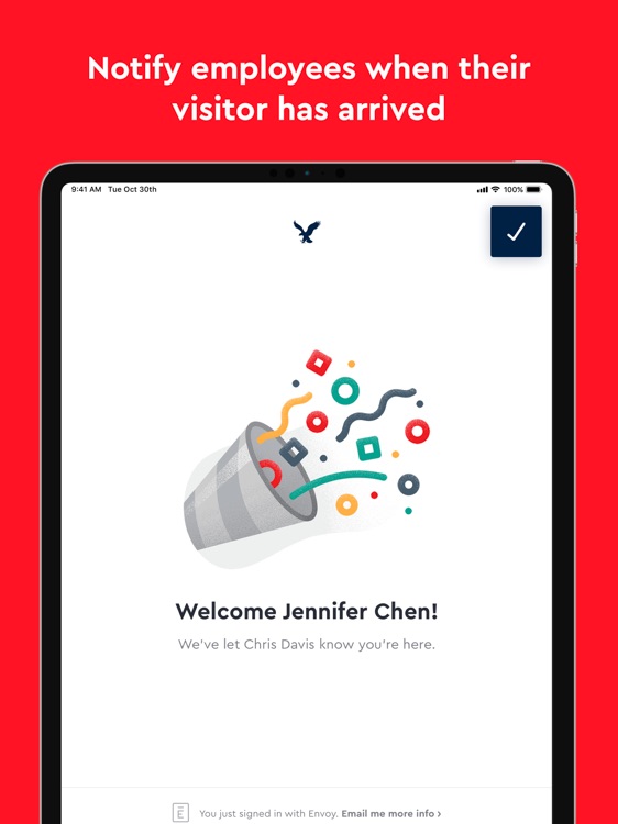 Envoy Visitors Kiosk by Envoy, Inc.