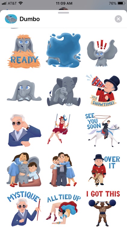 Disney Stickers: Dumbo by Disney